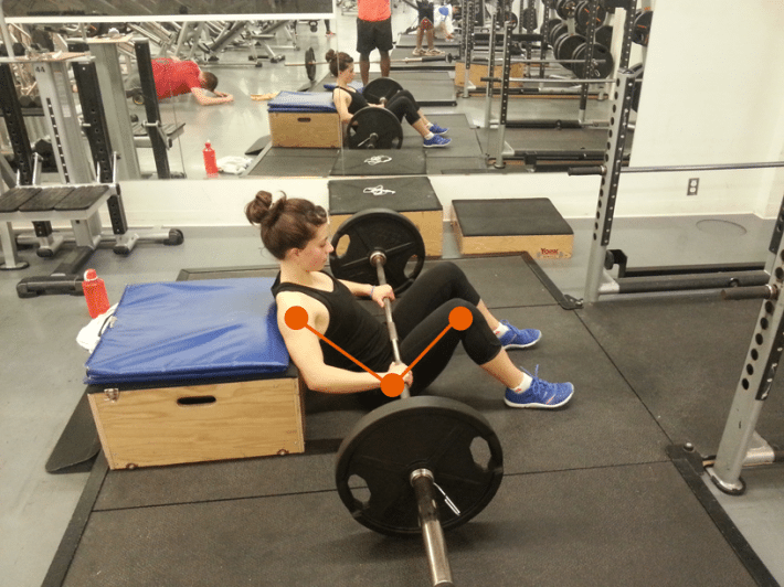 Glúteos fuertes con el Hip Thrust