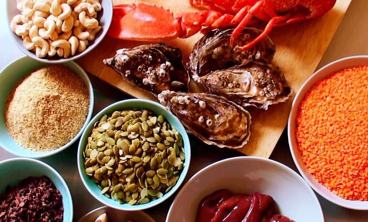 7 de los alimentos con mayor cantidad de Zinc