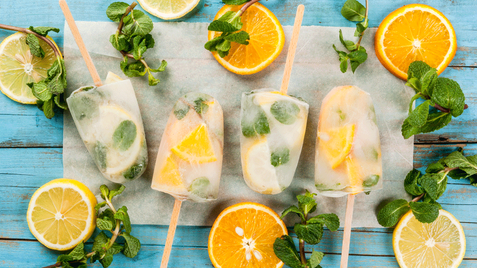 5 recetas de polos saludables de menos de 200 calorías
