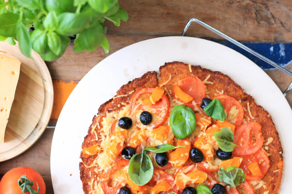 4 recetas de pizza saludables para desayunar