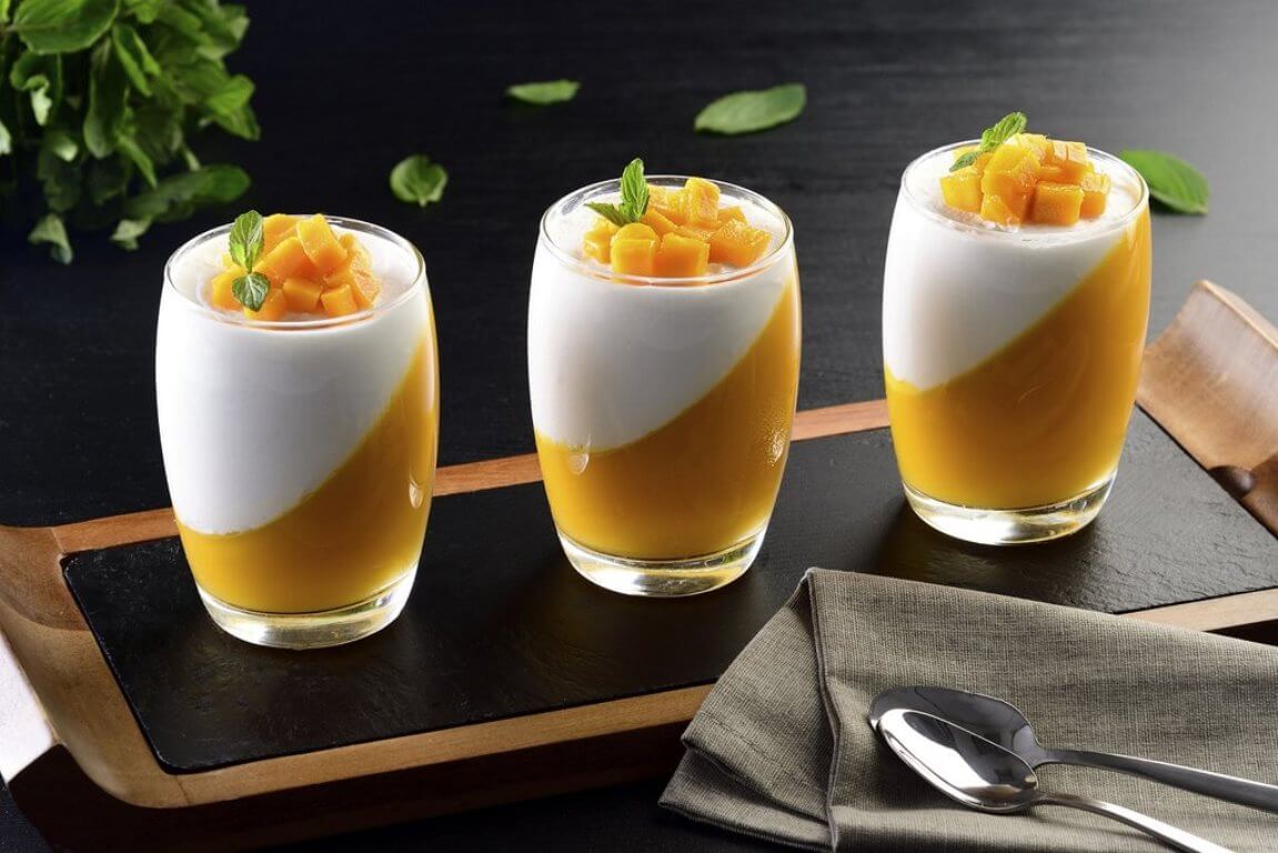 7 recetas de postres saludables con mango que te encantarán