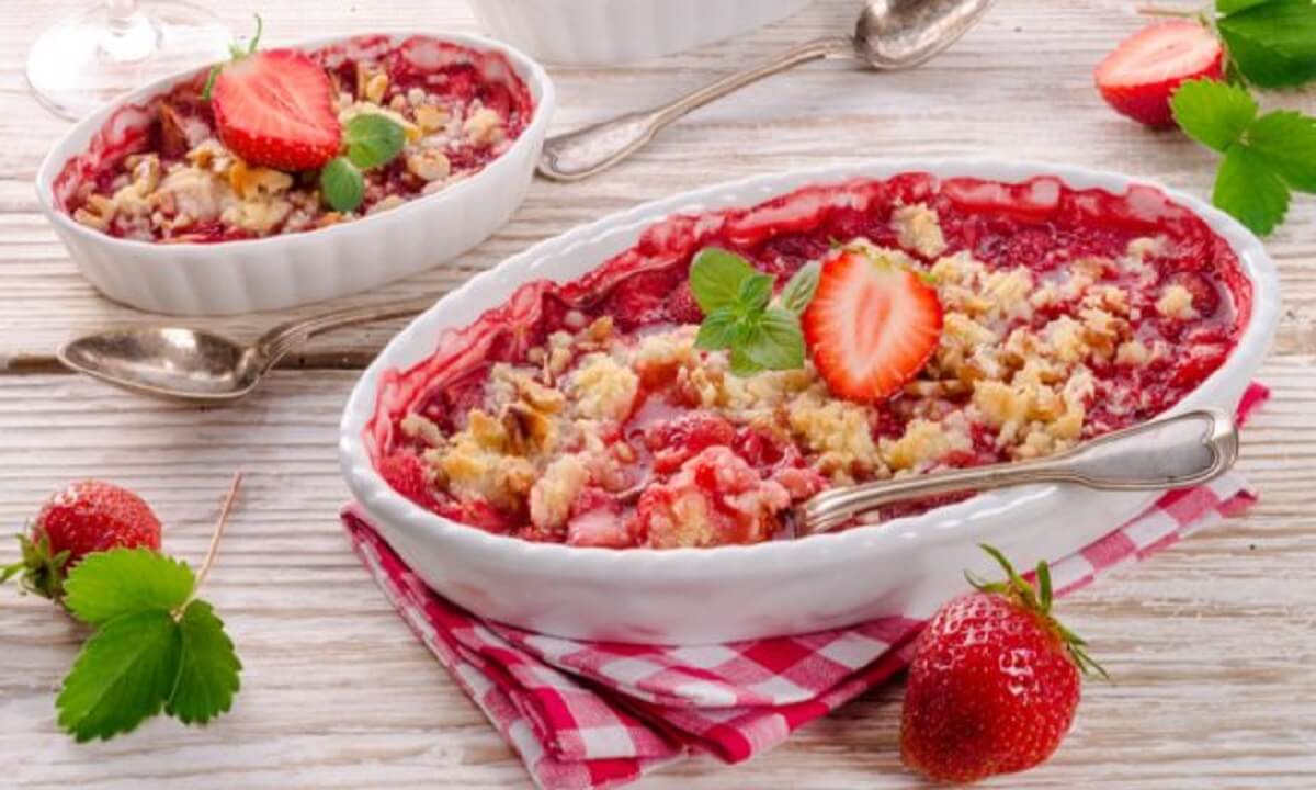 7 recetas de postres saludables con fresas que te encantarán
